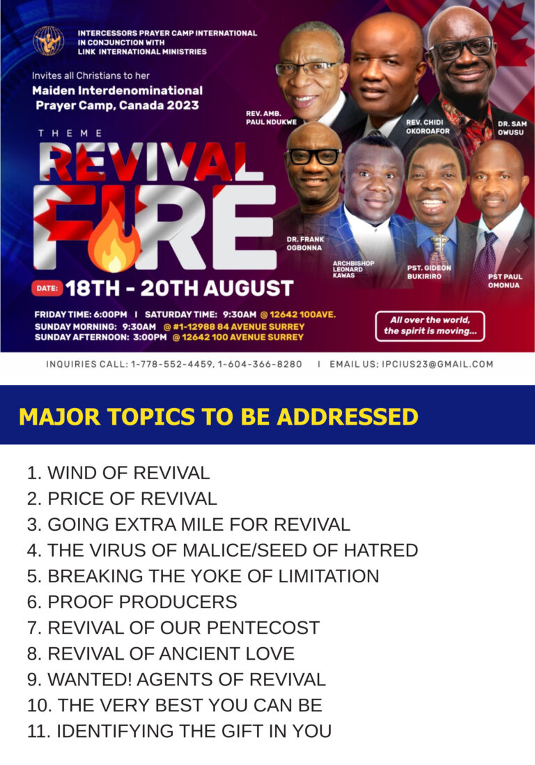 Revival Fire – Spirit of Truth Church